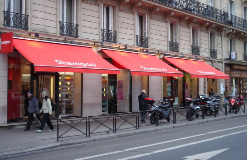 Store banne pour commerce